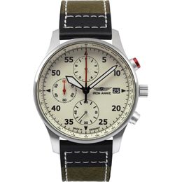 Iron Annie Herren Chronograph "F13 Tempelhof 5670-5", beige