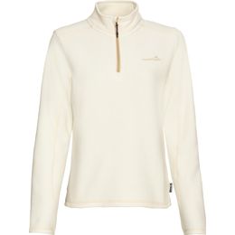 Moorhead Fleecepullover, Troyer, Stretch, feuchtigkeitsregulierend, für Damen, beige, 50