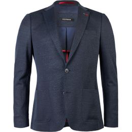 Roy Robson Sakko, Slim Fit, Reverskragen, für Herren, blau, 48