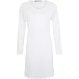 LOUIS FÉRAUD Modern Essential Nachthemd, Rundhals-Ausschnitt, knielang, für Damen, weiß, 40