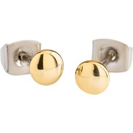 Boccia® Damen Ohrstecker, Titan, gold