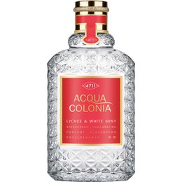 4711 Acqua Colonia Lychee & White Mint, Eau de Cologne, 100 ml, Damen, fruchtig/frisch, KLAR