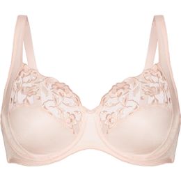 Felina Bügel-BH, Blütenstickereien, für Damen, rosa, 90B