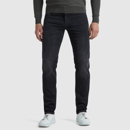 PME-Legend PME LEGEND Jeanshose, Straight-Fit, 5-Pocket-Style, für Herren, schwarz, 38/32