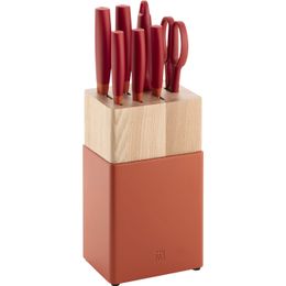 Zwilling Messerblock, 8-teilig, rot