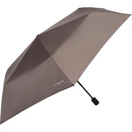 Happy Rain® Regenschirm, einfarbig, für Damen und Herren, braun, 99