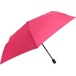 Happy Rain® Regenschirm, einfarbig, für Damen und Herren, pink, 99