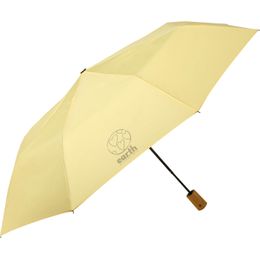 Happy Rain® Earth Mini Taschenschirm, gelb