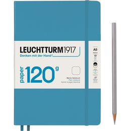 LEUCHTTURM 1917 Notizbuch "Medium - Edition 120", DIN A5, blau