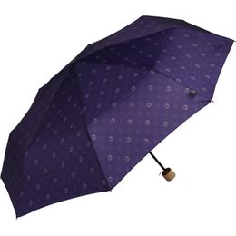 Happy Rain® Minischirm "Earth Super", Punkte, lila