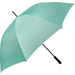 Happy Rain® Regenschirm, einfarbig, für Damen und Herren, grün, 99