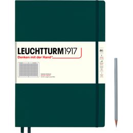 LEUCHTTURM 1917 Notizbuch "Master Classic", DIN A4+, grün