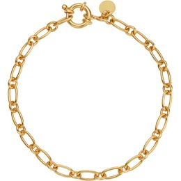 NOELANI Damen Armband "Chunky Chain 2030018", 925er Silber, gold