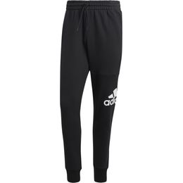 Adidas Jogginghose, Kordelzug, Logo, für Herren, schwarz, M