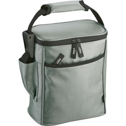 Cilio Iso-Tasche "Dolomiti", Trageriemen, Reißverschluss, Volumen 6 l, grau