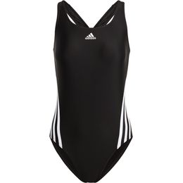 Adidas Performance Badeanzug, breite Träger, für Damen, schwarz, 42