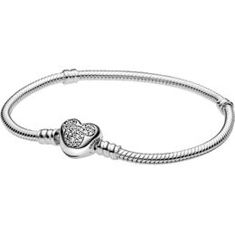 Pandora Damen Armband "Micky Maus 599299C01", 925er Silber, silber