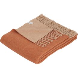 Biederlack® Cashmere-Wohndecke, orange