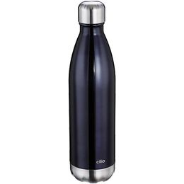 Cilio Isoliertrinkflasche "Elegante", 0,75 l, schwarz