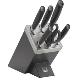 Zwilling Messerblock-Set, 7-teilig, schwarz