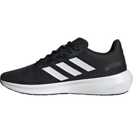 Adidas Laufschuhe "Runfalcon 3.0", leicht, dämpfend, für Herren, schwarz, 42