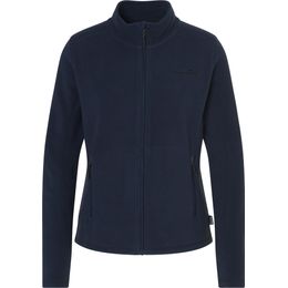 Moorhead Fleecejacke "Elke", Stehkragen, Reißverschlusstaschen, für Damen, blau, 40