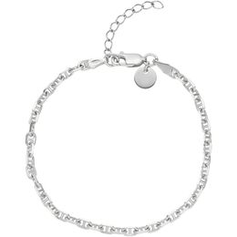 NOELANI Damen Armband "Chunky Chain", 925er Silber, silber