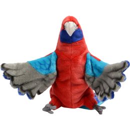 HANSA Creation Handpuppe "Rote Rosella", 50cm, rot