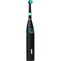 happybrush® Elektrische Zahnbürste "Eco R2", rotierend, schwarz