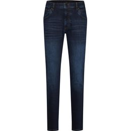 Bugatti Jeanshose, Used-Look, Regular-Fit, für Herren, blau, 34/32