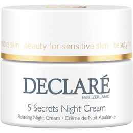DECLARÉ 5 Secrets Night Cream, CREME
