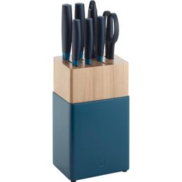 Zwilling Messerblock, 8-teilig, blau