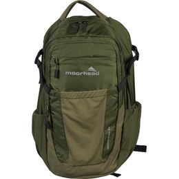 Moorhead Daypack "Beckenried 23", belüfteter Rücken, Hüftgurt, grün, OneSize