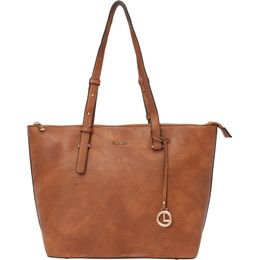 L.Credi Shopper, Anhänger, uni, für Damen, braun