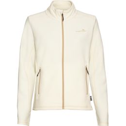 Moorhead Fleecejacke "Elke", Stehkragen, Reißverschlusstaschen, für Damen, beige, 40