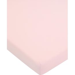 Schlafgut® Jersey-Spannbettlaken, rosa