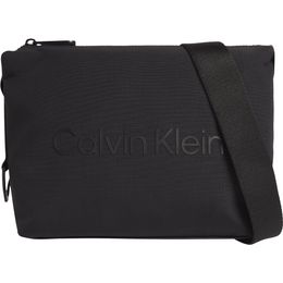 Calvin Klein Umhängetasche, Logo, uni, für Herren, schwarz