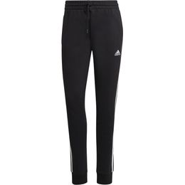 Adidas Jogginghose, Mid Waist, Slim Fit, für Damen, schwarz, XS