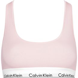Calvin Klein Modern Cotton Bustier, Logo, für Damen, rosa, S