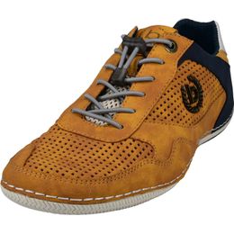 Bugatti Sneaker "Canario", Leder, Schnellschnürsystem, für Herren, braun, 43