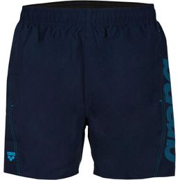 arena Badehose, Logo-Print, Gummibund, für Herren, blau, XL