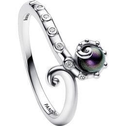 Pandora Damen Ring "The Little Mermaid Ursula", 925er Silber, silber, 52