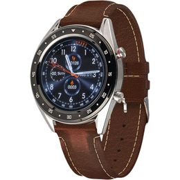Atlanta Herren Touchscreen-Smartwatch "9709/3", braun