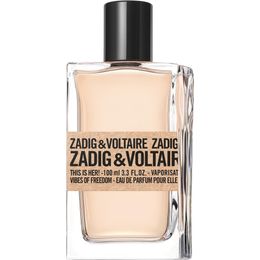 Zadig & Voltaire ZADIG & VOLTAIRE This Is Her! Vibes Of Freedom, Eau de Parfum, 100 ml, Damen, fruchtig/blumig