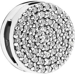 Pandora Charm-Clip "797583CZ", 925er Silber, silber