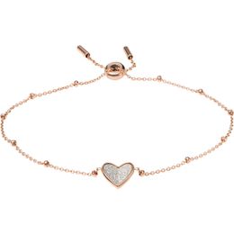 Fossil Damen Armband "Vintage Glitz JF03647791", Edelstahl, roségold