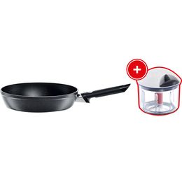 Fissler Pfanne "Levital Comfort", Ø 28 cm, inkl. Gemüseschneider "Finecut", schwarz