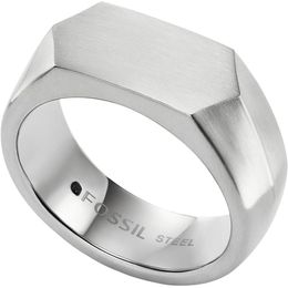Fossil Herren Ring "JF04560040", Edelstahl, silber, 56