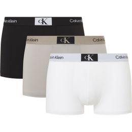 Calvin Klein Pants, 3er-Pack, Logo-Bund, für Herren, grau, S