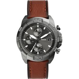 Fossil Herren Chronograph "Bronson", silber